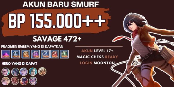 Beli Akun Akun Smurft BP Banyak Sugoi Mobile Legends Terlengkap dan Termurah Agustus 2024 ...