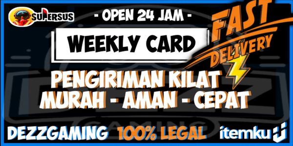 Beli Top Up Weekly Card Super Sus Terlengkap dan Termurah Januari 2026 ...
