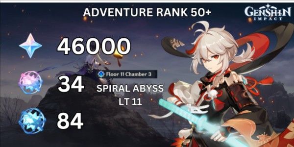 Beli Akun [Female/Lumine] Akun Reroll Gacha Kaedehara Kazuha 46000 ...