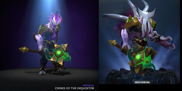 Beli Item Gift Chines of the Inquisitor (Faceless Void Set Diretide ...