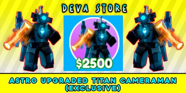 Buy Cameraman Astro Upgraded Titan Cameraman (Exclusive)| Toilet Tower ...