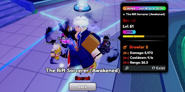 Buy Unit The Rift Sorcerer (Awakened) | Anime Defenders Anime Defenders ...