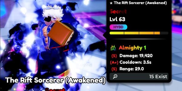 Buy Unit Almighty The Rift Sorcerer (Awakened) | Anime Defender Anime ...