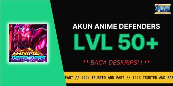 Beli Akun Akun Level 50+ | Anime Defenders Anime Defenders Terlengkap ...