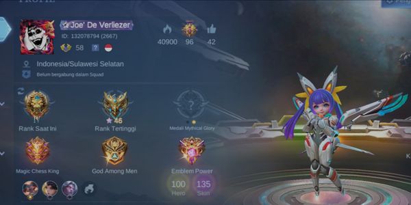 Buy Account CHEAP MOBILE LEGENDS SULTAN ACCOUNT Mobile Legends 2809037 ...