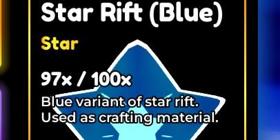 Buy Item Star Rift(Blue)-(Minimum Lv 10 for Trading) Anime Defenders ...