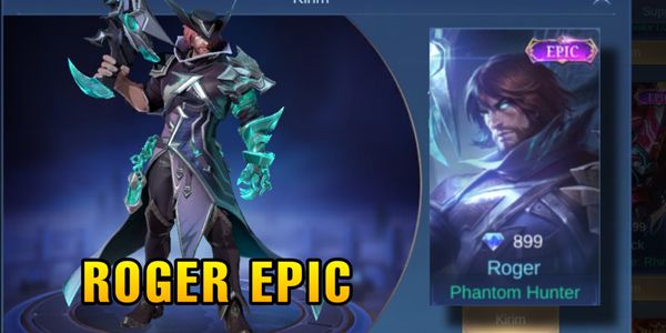 Buy Skin Roger Epic Skin - Phantom Hunter Mobile Legends 2809349 | itemku