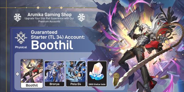 Buy Account AKUN STARTER - BOOTHIL + BRONYA || PELA E4 || BONUS 2800 STELLAR JADE || LENGKAPNYA ...