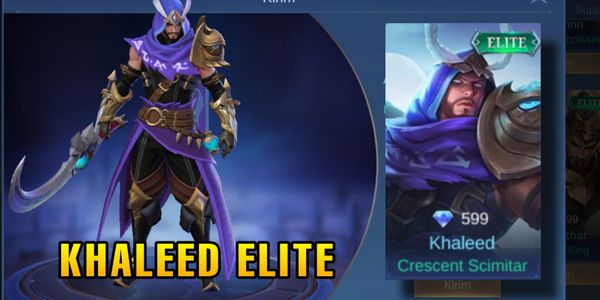 Buy Skin Crescent Scimitar (Elite Skin Khaleed) Mobile Legends 2810463 ...