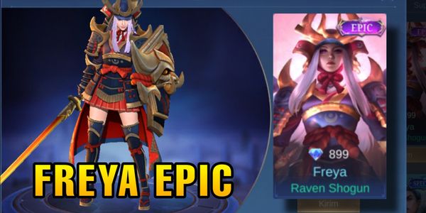 Buy Skin Skin Freya Epic - Raven Shogun Mobile Legends 2809712 | itemku
