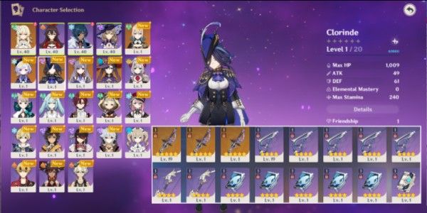 Beli Akun [Midgame] Akun Clorinde + Absolution + Absolution ...