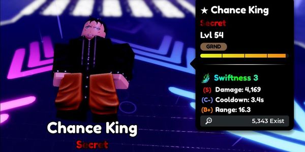 Beli Unit Secret Chance King EVO - Anime Defenders - Anime Defenders ...