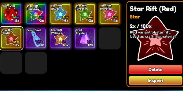 Buy Item 1x Star Rift (Red) - Anime Defenders Anime Defenders Roblox ...