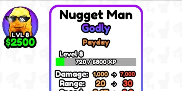Buy Others (Godly) NUGGET MAN - Skibidi Tower Defense Skibidi Tower ...
