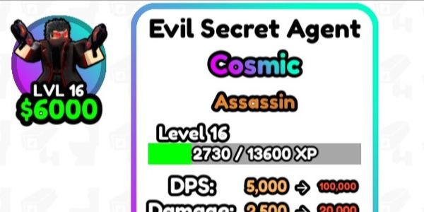 Buy Others ( Cosmic ) EVIL SECRET AGENT - Skibidi Tower Defense Skibidi ...