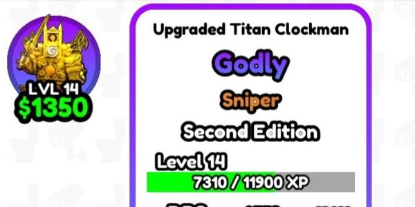 Buy Others ( Godly ) UPGRADED TITAN CLOCKMAN - Skibidi Tower Defense ...