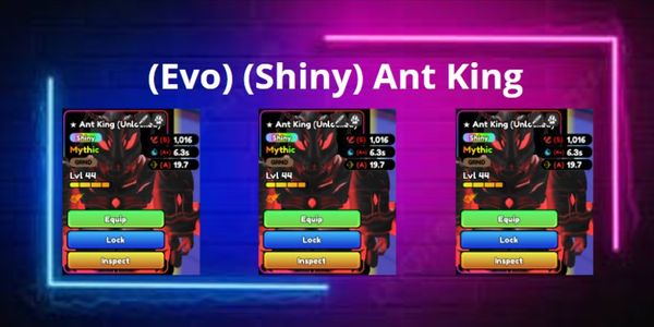 Buy Unit (Evo) (Shiny) Ant King - Anime Defenders Anime Defenders ...