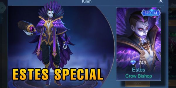Buy Skin Crow Bishop (Estes Special Skin) Mobile Legends 2813574 | itemku