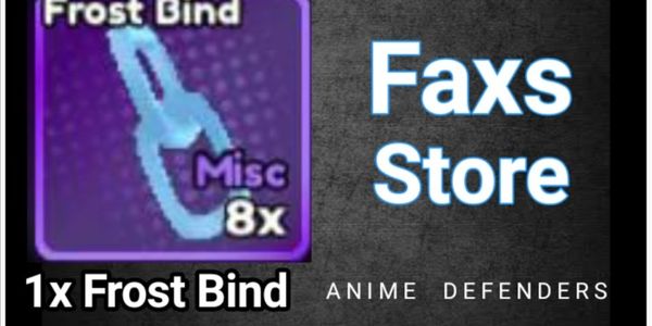 Buy Item 1x Frost Bind - Anime Defenders Anime Defenders Roblox 2811856 ...