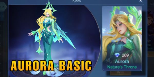 Buy Skin Nature's Throne (Skin Aurora) Mobile Legends 2812527 | itemku