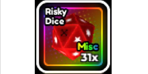 Beli Item 1x Risky Dice - Anime Defenders [Godin Shop] Anime Defenders ...