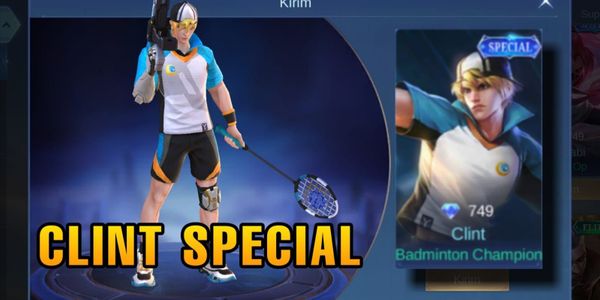 Beli Skin Badminton Champion (Special Skin Clint) Mobile Legends ...
