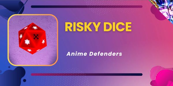 Beli Item Risky Dice | Anime Defenders Anime Defenders Roblox ...