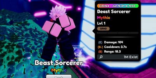 Buy Unit Beast Sorcerer Non Evo (Random Stat) | Anime Defender Anime ...