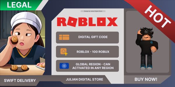 Beli Robux Game Card 100 Robux Roblox Terlengkap dan Termurah September ...