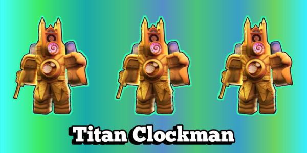 Buy Others Titan Clockman-Skibidi tower defense Skibidi Tower Defense ...