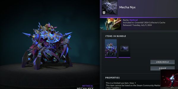 Buy Item Gift Mecha Nyx (Nyx Set) Collector Cache 2024 Crownfall Dota 2 2869083 | itemku