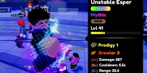 Buy Unit Unstable Esper (Shiny) Anime Defenders Roblox 2868403 | itemku