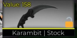 Beli Item Karambit Stock | Counter Blox Roblox Terlengkap dan Termurah ...