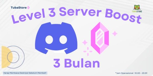 Beli Server Boost Boost Level 3 Discord Terlengkap dan Termurah April ...