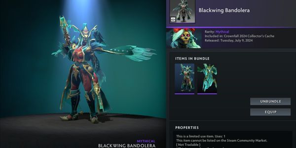 Buy Item Gift Blackwing Bandolera - Muerta Set Collector Cache 2024 ...