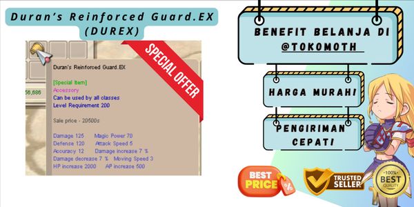 Buy Accessory Duran's Reinforced Guard.EX (DUREX) Seal Online Blades of ...