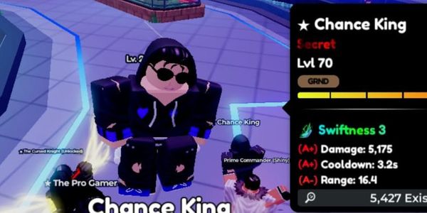 Beli Unit Chance King Evo (HAKARI) SECRET - Anime Defenders Roblox ...