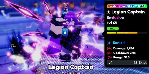Beli Unit Legion Captain / Legion Commander EVO SONIC Anime Defenders ...