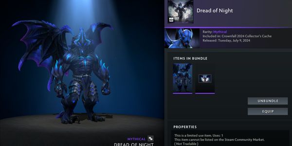 Beli Item Gift Dread of Night (Night Stalker Set Collector Cache ...