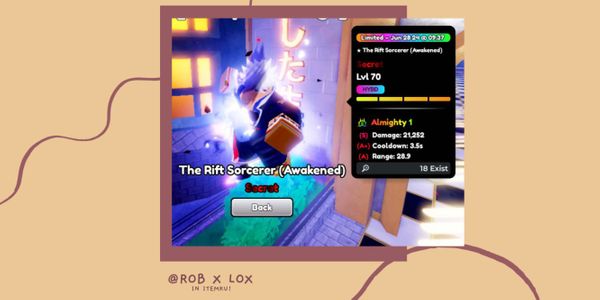 Buy Unit Almighty Gojo Satoru (The Rift Sorcerer) -- SECRET Anime ...