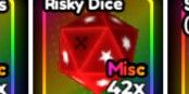 Beli Item Risky Dice - Anime Defenders Anime Defenders Roblox ...