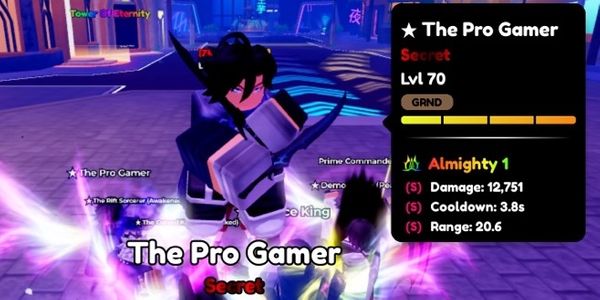 Beli Unit The Pro Gamer Almighty SSS Evolved - Anime Defenders Anime ...