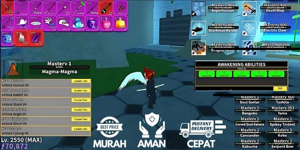 Beli Akun PERFECT AKUN / ALL RACE FULL GEAR / SHARK - HUMAN - RABBIT ...