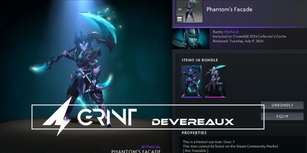 Beli Item Gift Phantom's Facade (Phantom Assassin Set) Collector Cache ...
