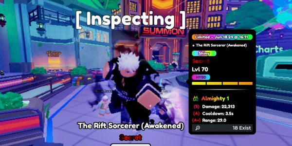 Buy Unit shiny gojo almighty Anime Defenders Roblox 2875238 | itemku