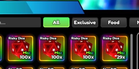 Beli Item 100 Risky Dice - Anime Defenders Anime Defenders Roblox ...