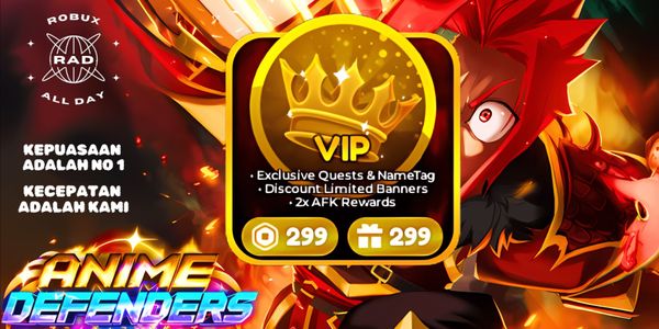 Beli Item VIP Anime Defenders Roblox Terlengkap dan Termurah Juli 2024 ...
