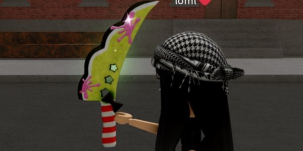 Buy Item Da Hood Skin Frog Knife Roblox 2877162 | itemku