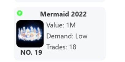 Buy Item Mermaid Halo 2022 Royale High 2876566 | itemku