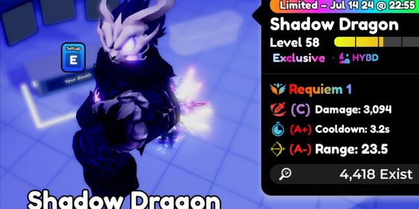 Beli Unit Shadow Dragon - Requiem 1 Anime Defenders Roblox Terlengkap ...